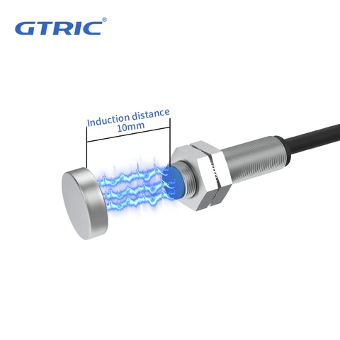 Buy Gtric Magnetic Proximity Switch 5v Ip67 Hall Effect 3 Wire Magnetic Proximity Sensor from ...