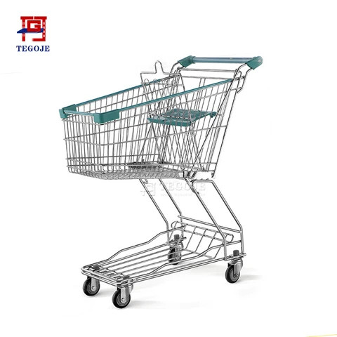 Buy High Quality America Style Customized Supermarket Metal Shopping ...