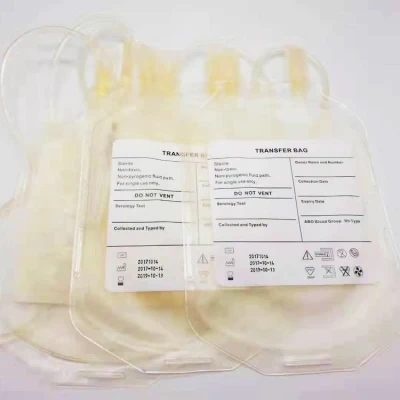 Buy High Quality Prost Empty Blood Transfusion Bag 450ml Single Double ...