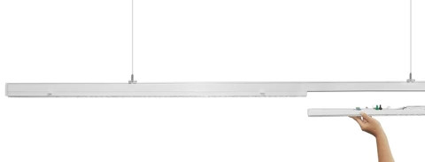 Buy Honeycomb Led Linear Shop Light Aluminium Led Profile Light Low ...