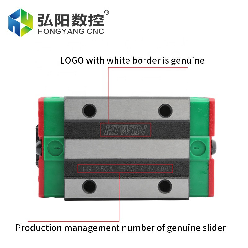 Buy Hycnc Taiwan Hiwin Original Cnc Linear Guide Rail Bearing Curved ...