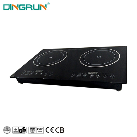 Buy Induction Hob 2 Burner Two Plate Stove Double Induction Cooker from ...