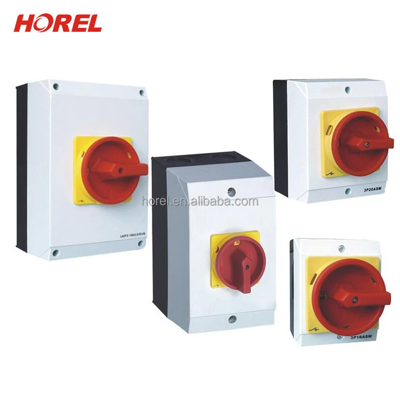 Buy Ip65 Waterproof Rotary Isolator Switch From Horel from Zhejiang ...