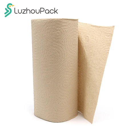 Buy Kitchen Paper 2ply Virgin Bamboo Pulp Dry And Wet Disposable ...