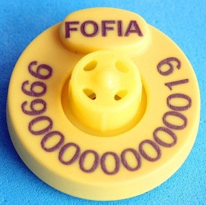 Buy Livestock Animal Rfid Ear Tags For Cattle from Wuxi Fofia ...