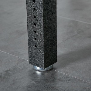 Buy Modern Extendable Steel Frame Table Wood Computer Desk from Hoifat ...