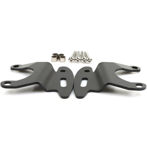 Buy Motorcycle Windshield Rear View Side Mirror Front Holder Bracket ...