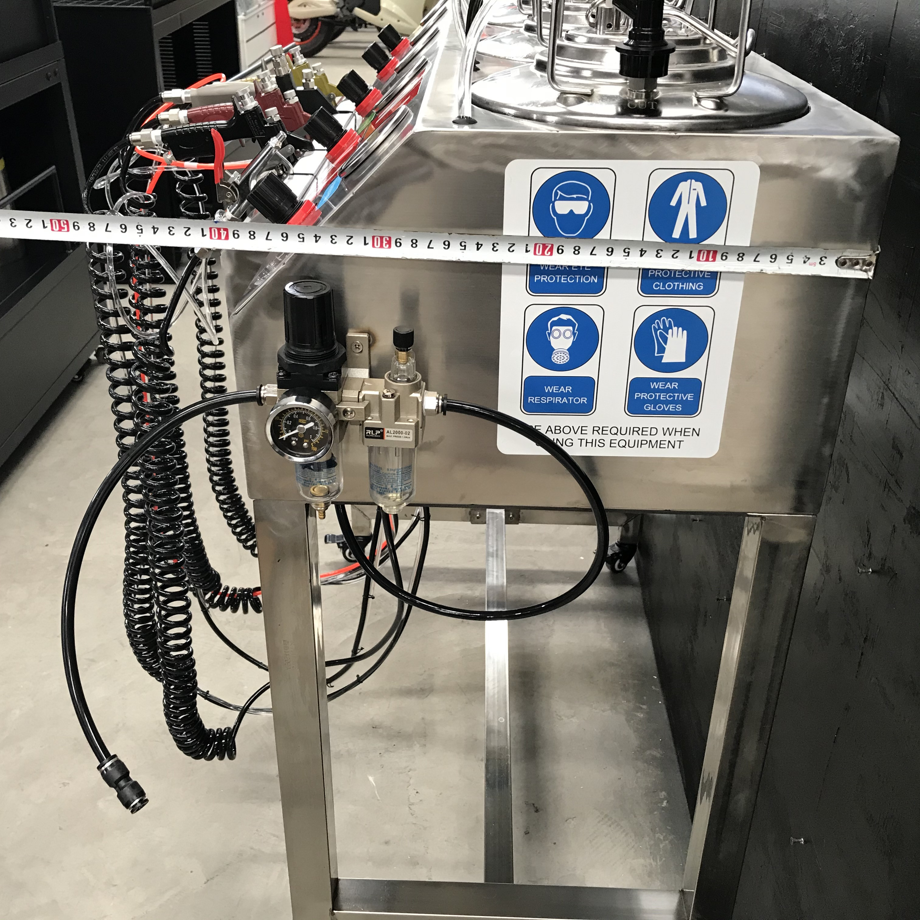 Buy Nano Spray Plating Chrome Electrostatic Painting Spray Machine from ...