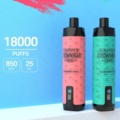Buy Original Vapme Crown Bar 18000 Puff Pro Max Disposable Vapes 25ml ...