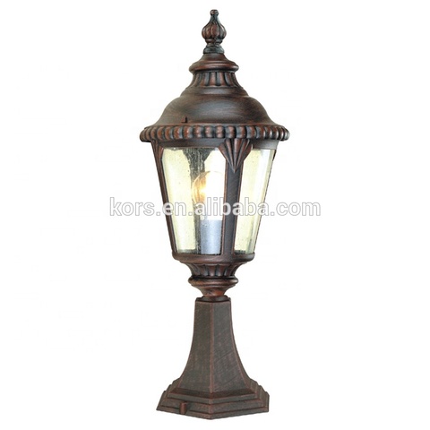 Buy Outdoor Fence Pier Mount Post Lights Garden Decorative Gate Pillars ...