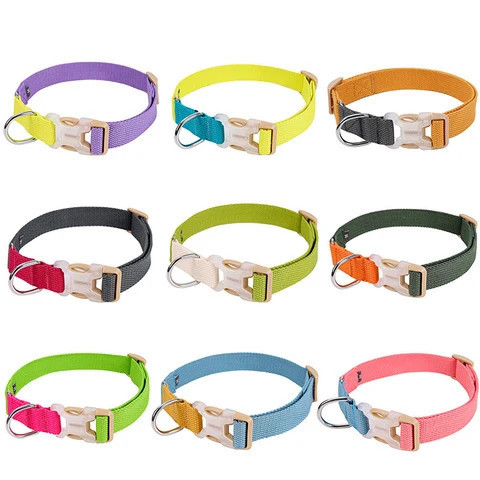 Buy Pet Dog Neck Collar Made Of Polyester Cotton Fabric With Flexible ...