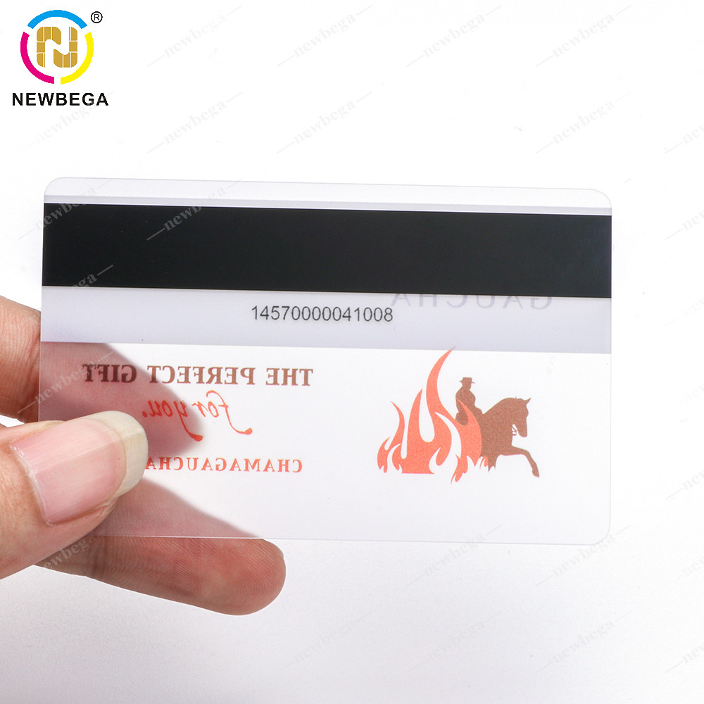 Buy Printable Pvc Plastic Clear Transparent Card With Customized Logo ...