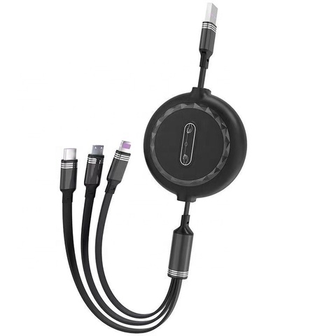 Buy Quality 3 In 1 Fast Charger Cable Line Mobile Data Type C Cable ...