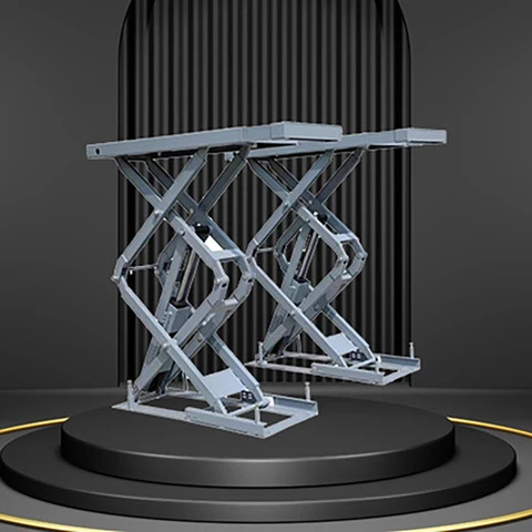 Buy Quality Assurance High Rise Scissor Car Lift Super-thin Scissor ...