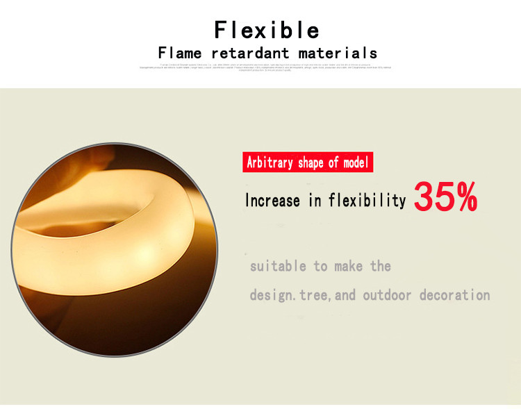 Buy Round Soft Led Neon Strip Ac220v Flex 360 Degree Lighting Neon ...