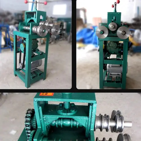 Buy Small Electric 220v Metal Steel Pipe Tube Bending Machine Pipe ...