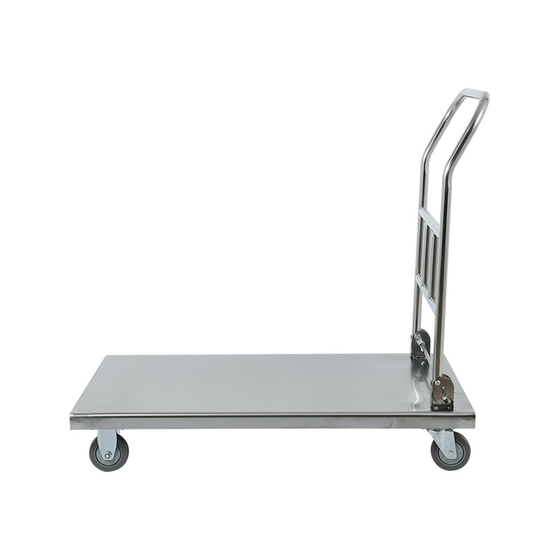 Buy Stainless Steel 300kg Hand Carts Trolleys Heavy Duty Industrial ...