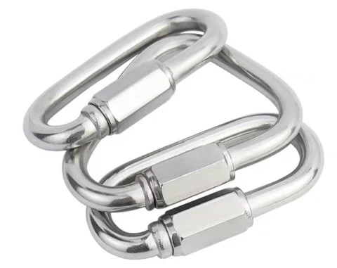 Buy Stainless Steel Snap Hook Connector Keychain Buckle Chain Hardware ...