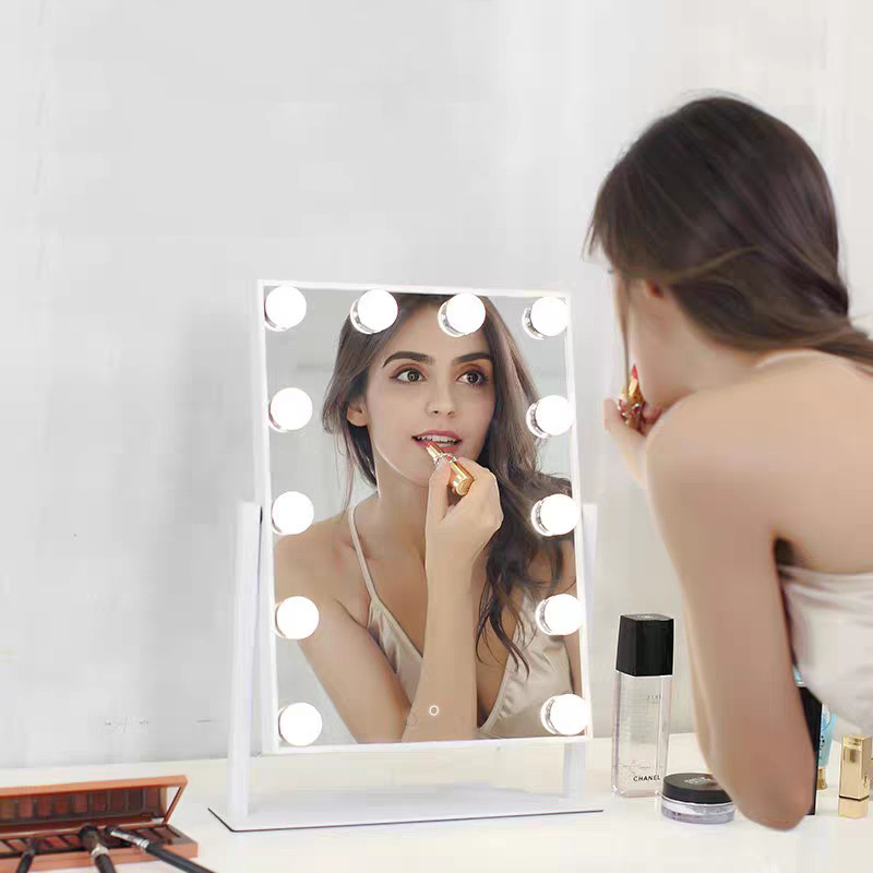 Buy Stanhom Table Hollywood Makeup Vanity Mirror With Light Bulbs from Foshan Xidian Household ...