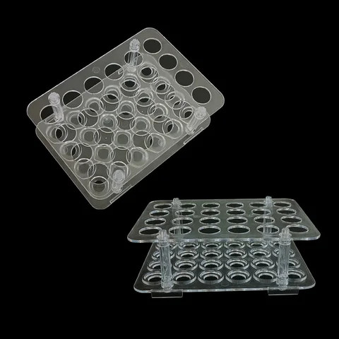 Buy Supply Laboratory Plastic Test Tube Stand Transparent Test Tube ...