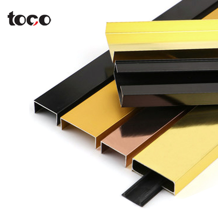 Buy Toco Pvc U Edge Trim With Base U Shaped Trim U Channel For Led ...