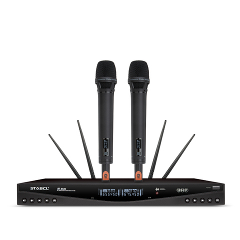 Buy Uhf Wireless Microphone, A Professional Dual Channel Handheld ...