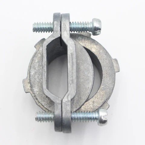 Buy Ul Listed 3/4" Pipe Fittings Zinc Die Cast 2-screw Connectors Clamp ...