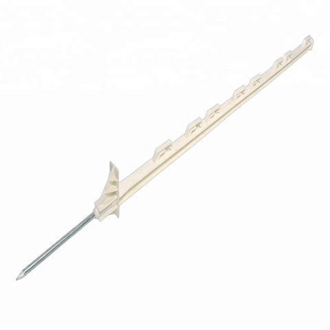 Buy Uv White Plastic Cattle Electric Fence Plastic Step In Post With ...