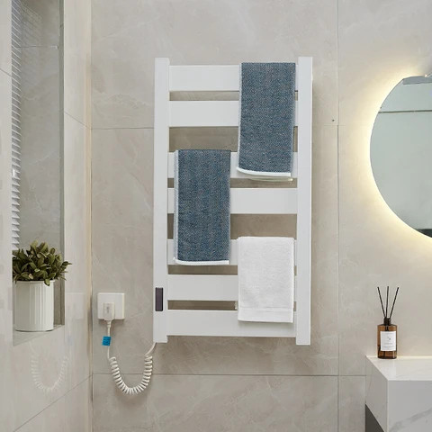 Buy Wall-mounted Carbon Fiber Heating Aluminum Radiator Towel Rail ...