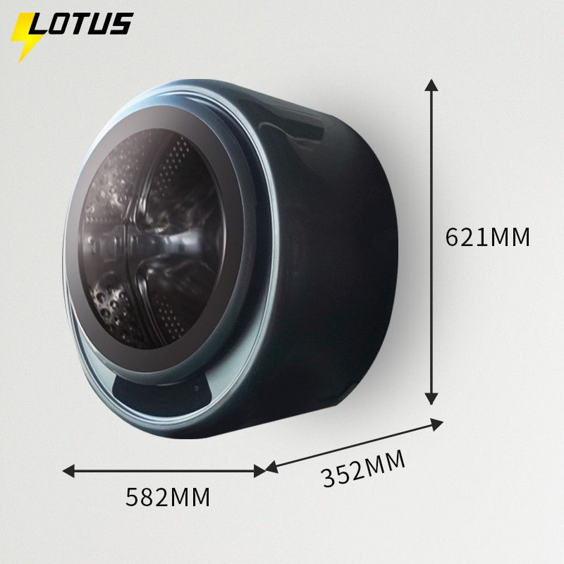 Buy Wall-mounted Mini Front Loading Automatic Washing Machine from Wuxi ...