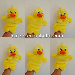 Buy Wholesale Fun Lovely Yellow Plush Duck Hand Puppet Hh-0266 from ...