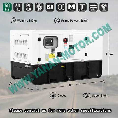 Buy Yanmar Engine 3kw 50kw Diesel Generators Silent Cheap Price ...