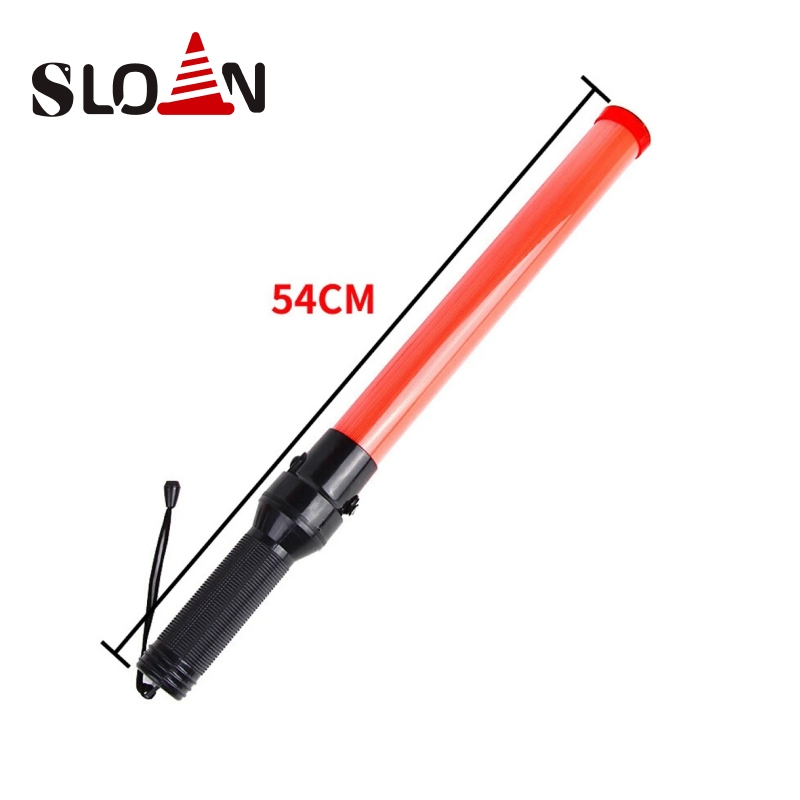 Buy Portable Traffic Rechargeable Light Stick Red Green Traffic Baton ...
