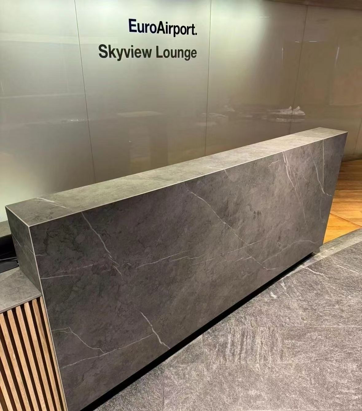 Buy Grey Sintered Stone Slabs Receiption Stone Top,optimustone Finished ...