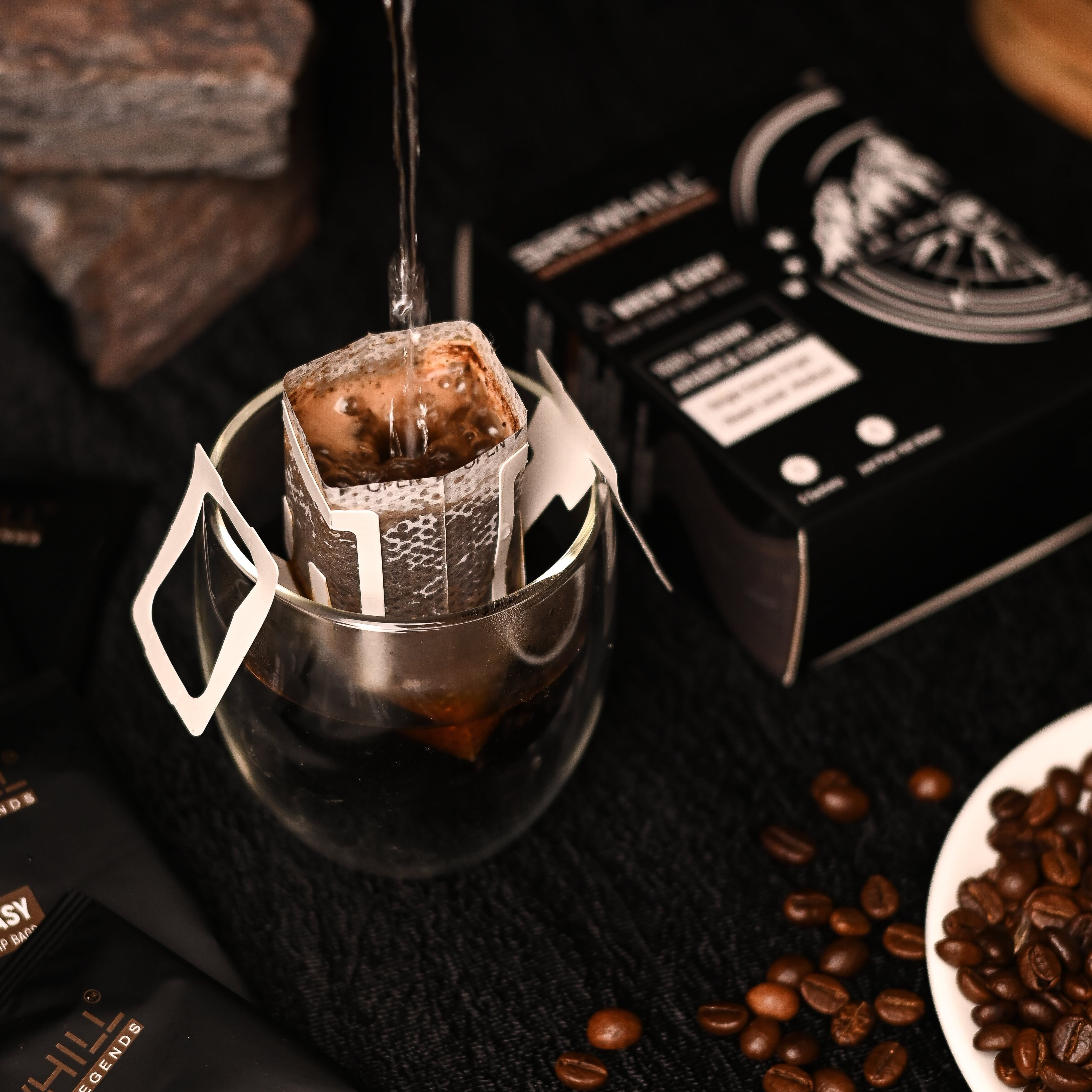Buy Single Serve- Pour Over Drip Coffee, Medium Roast, Ready To Brew ...