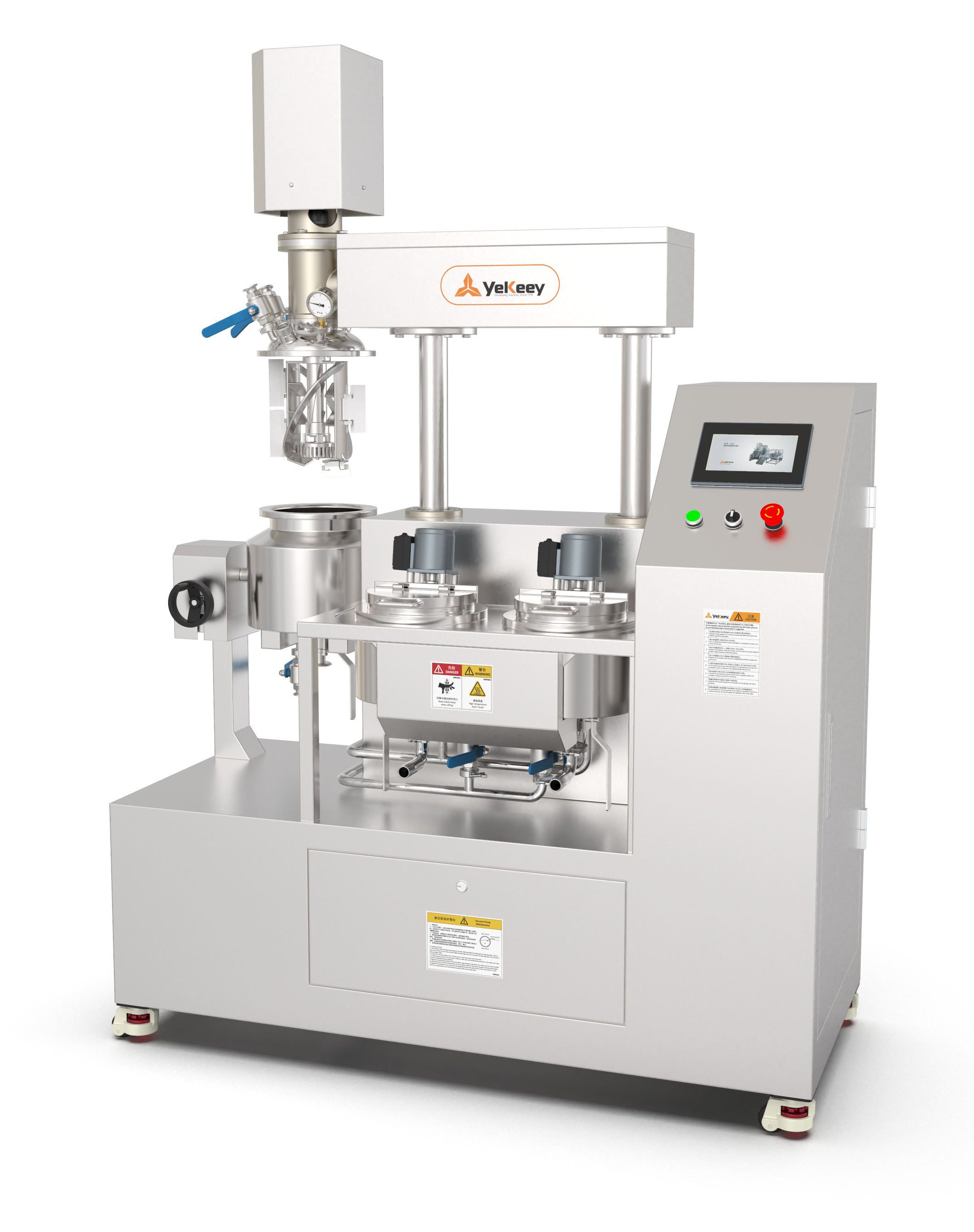 Buy 10l Vacuum Homogenizer Laboratory Emulsifier Mixer Zjr-10 Cosmetic ...