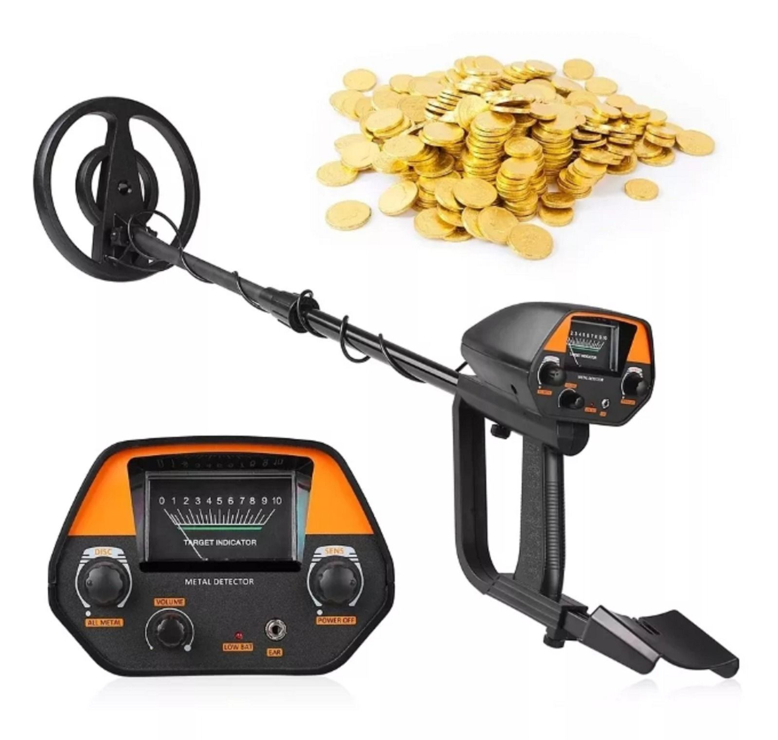 Buy High Precision Portable 3d Lcd Underground Metal Treasure Finder ...