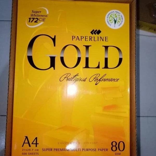 Buy Paperline Gold A4 80 Gsm Printing Paper from PT Putri Christina ...