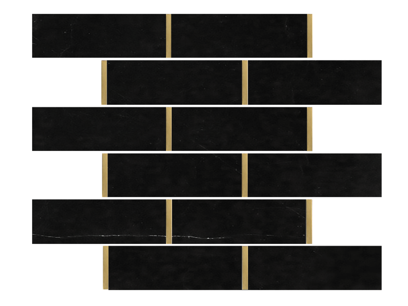 Buy Nero Marquina Mosaic Tile Imp-ner-27g from FOSHAN TERESA TILE AND ...