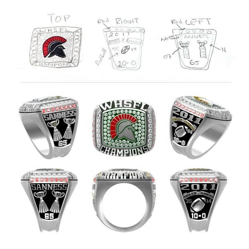 Buy Custom American Football Championship Rings, Custom Sport Rings ...