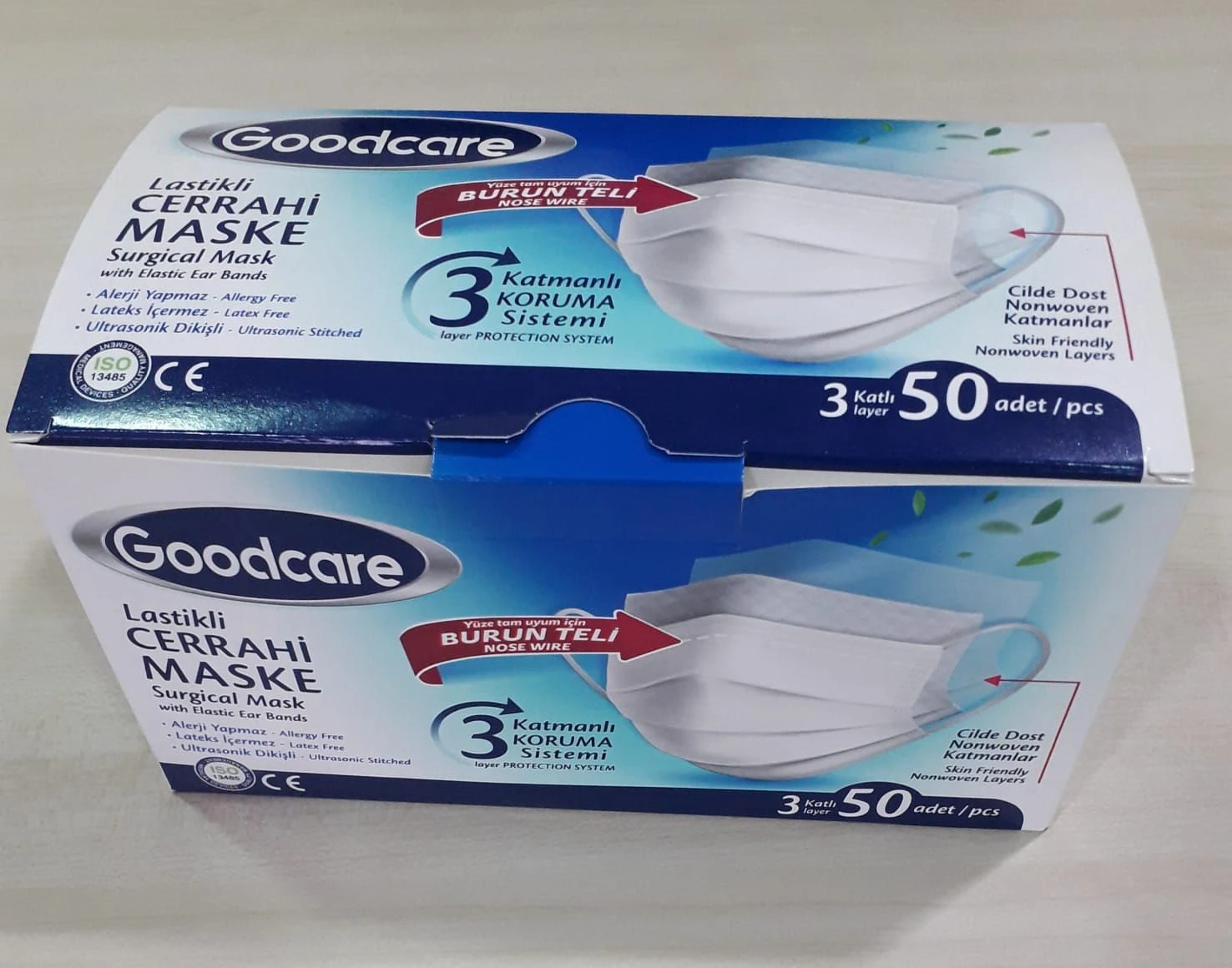 Buy Ultrasonic Disposable Face Mask from Han Triko, Republic of Türkiye ...