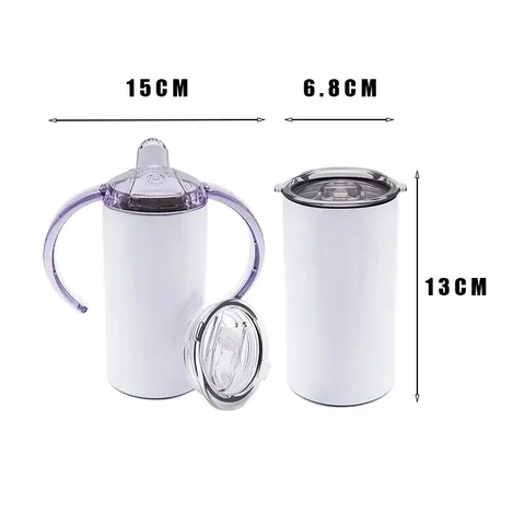 Buy 12 Oz Kids Indestructible Sublimation Tumblers Sippy Cup Water ...
