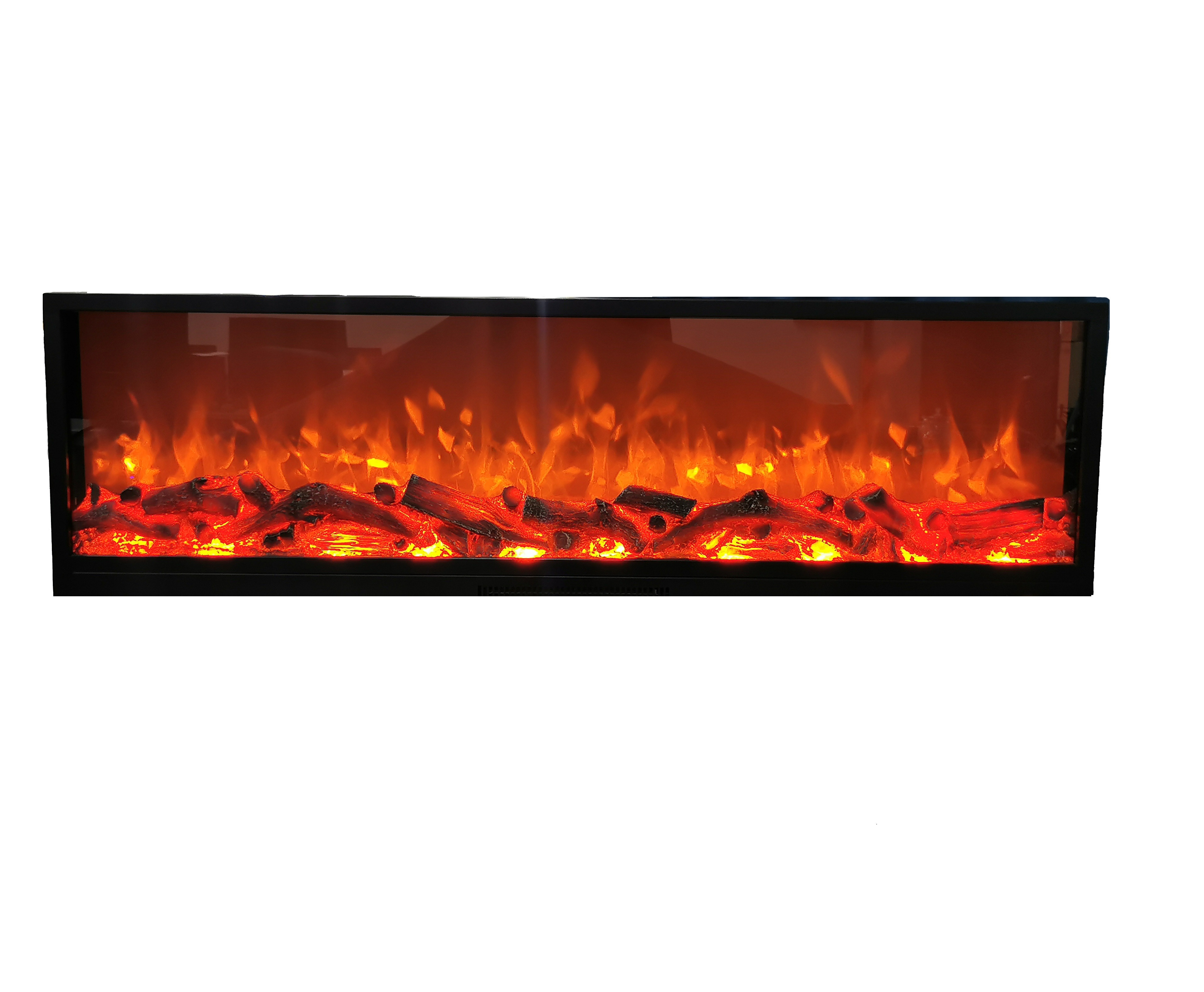 Buy 200cm Electric Fireplace Remote Control Decor Flame Electric Heater ...