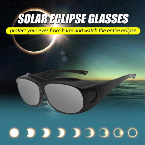 Buy 2024 Iso Certified Solar Eclipse Glasses Wholesale Approved Plastic ...