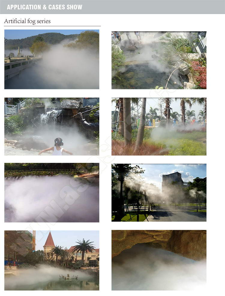 Buy 4-60l Dust Prevention Cooling High Pressure Host Water Mist Fogger ...