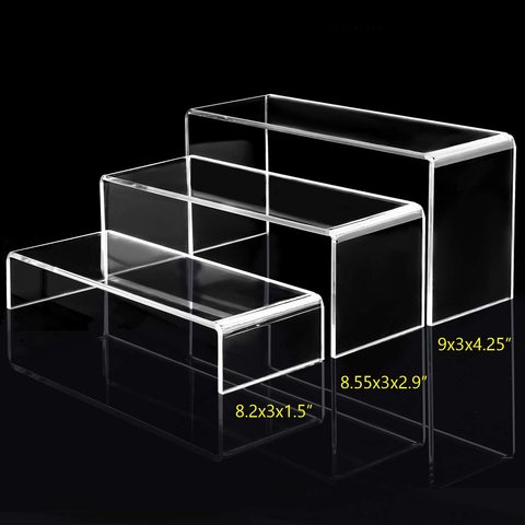 Buy Acrylic Riser Stand Acrylic Risers Display Cubes For Dessert ...