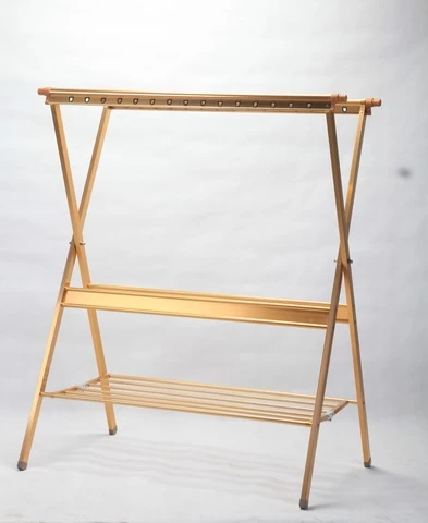 Buy Al-609-4g Aluminum X Type Cloth Display Stand Multi Functional ...