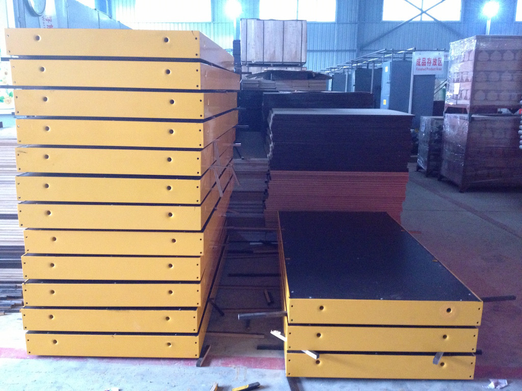 Buy Aluminum Concrete Slab Panel White Powder Coating Gridflex Formwork ...