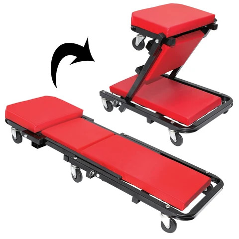 Buy Automobile Foldable Car Repair Deck Lying Board Repair Auxiliary ...