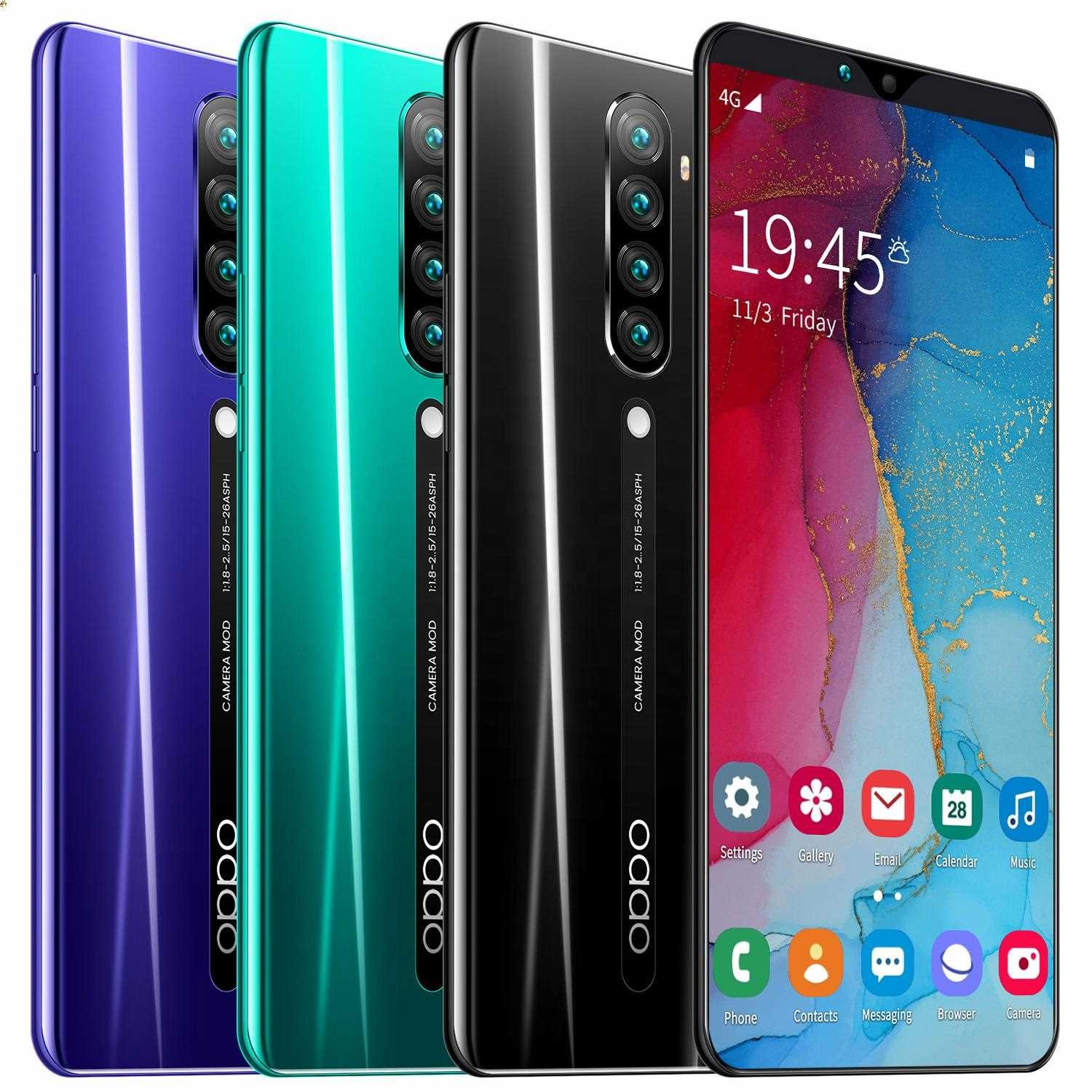 Buy Big Screen 4g Android Smart Phone 6.3inch 6gb+128gb Mobile Phones ...